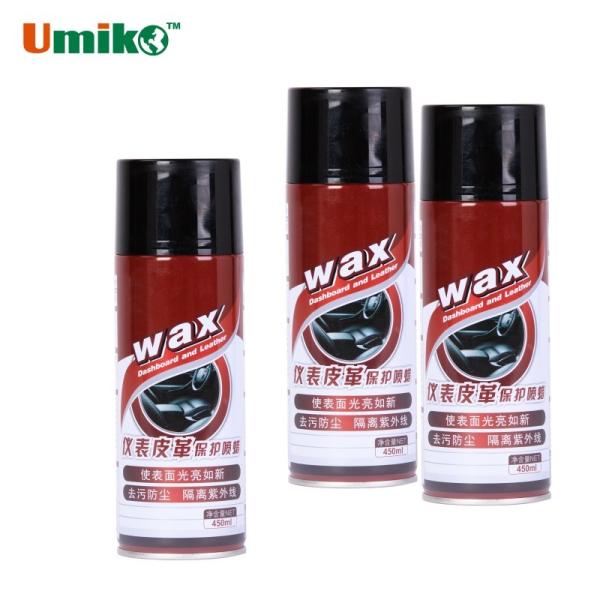 Quality Anti Ultraviolet 450ml Dashboard Wax Polish For Car Interior Cleaning Polish for sale