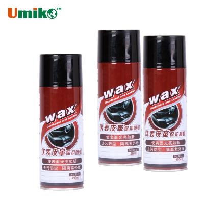China Customizable Car Polish Spray Car Dashboard Shiner Spray Versatile Use for sale