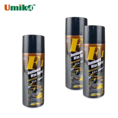 China Long Lasting Dashboard Wax Spray 450ml/650ml Car Dashboard Cleaner Spray for sale