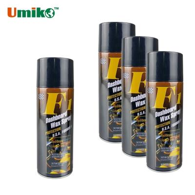 China Long Lasting Dashboard Wax Spray 450ml/650ml Car Dashboard Cleaner Spray for sale