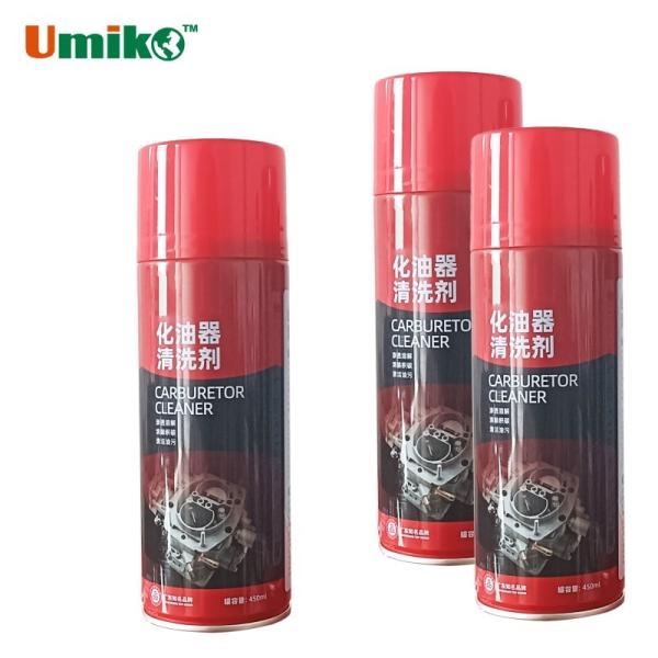 Quality Heavy Duty Cleaner Carburetor Spray 450ml For Restoring Engine Power Safe Use for sale