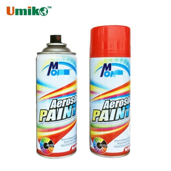 Quality 450ml Ready To Use Acrylic Aerosol Paint Industrial Spray Paint Excellent Adhesion for sale