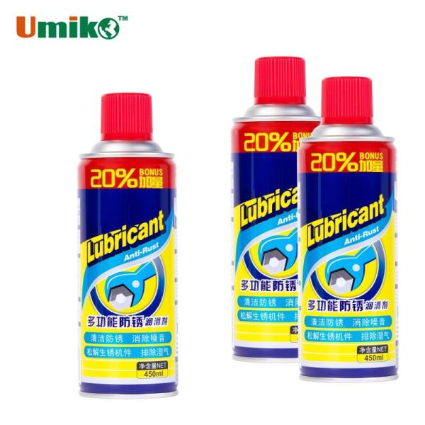 Quality 400ml Anti Corrosion Lubricant Spray Car Care Cleaner Diameter 65mm Deep Penetration for sale