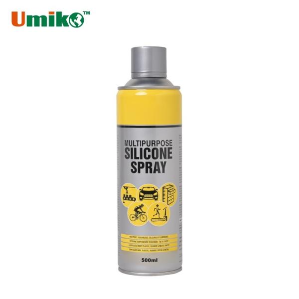 Quality Odorless Multipurpose Silicone Spray 450ml-500ml For Auto And Home Lubrication for sale