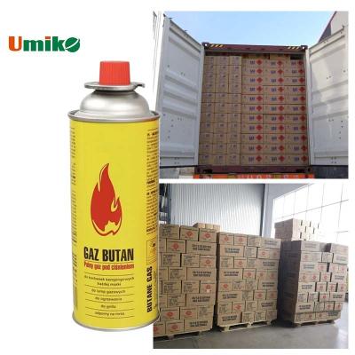 China Factory Wholesale  Butane Gas Portable Cylinder for Outdoor Fuel of Camping BBQ Mini Stove and Blowtorch for sale