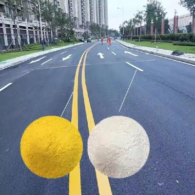 China Scratch Resistant Thermoplastic Road Marking Paint with 0.5-1.0 Mm Film Thickness and 5-10 Minutes Drying Time for sale