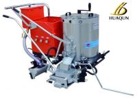 China Thermoplastic Road Paint Machine Hand Push Road Marking Machine With Adjustable Dispenser for sale