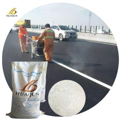 China 10% Premixed Glass Beads Pavement Marking Customized Reflective Thermoplastic Road Marking Paint for sale