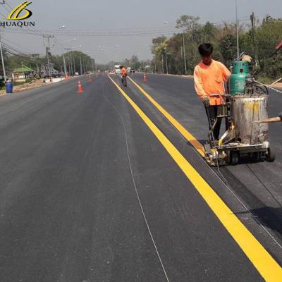 Cina Durable Long Lifespan Parcheggio Giallo Riflettente Marcatura di linea Vernice del traffico Pavimentazione Vernice termoplastica per strada rurale in vendita