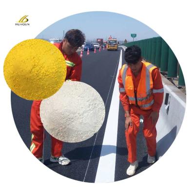 Cina Vernice termoplastica di marcatura stradale per superfici stradali con tempo di indurimento rapido e forte adesione in vendita