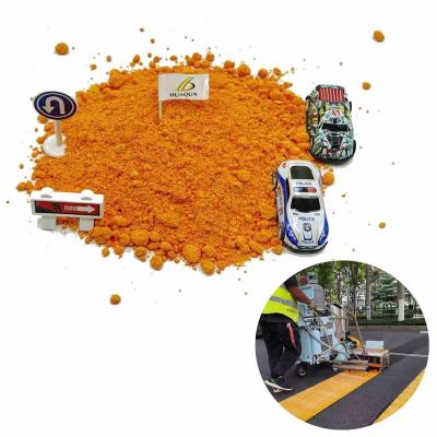 China Wholesale Yellow Hot Melt Thermoplastic Road Marking Paint For Highway Construction for sale
