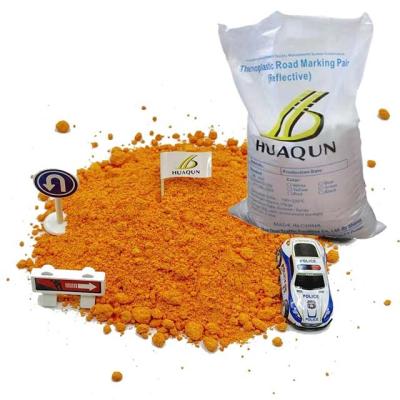 China Best Flow Effect Customized Standard Reflective Type Powder Coating Thermoplastic Road Paint for sale