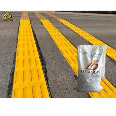 Cina Vernice termoplastica convessa per la marcatura stradale Cina Fornitori di linee di marcatura con vibrazione convessa in vendita
