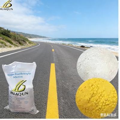 China Quick Drying Thermoplastic Paint for Road Marking with Water, UV, And Chemical Resistance and 180-220°C Melting Point for sale