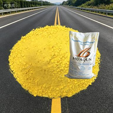 China Thermoplastic Road Marking Paint with High Usage Ratio Strong Adhesion and Slip Resistance for Durable Performance for sale