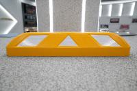 China Durable Rubber Parking Block for Asphalt & Concrete Surfaces for sale