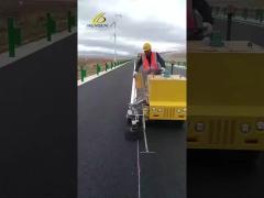 riding road marking machine