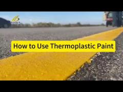 Reflective powder road marking thermoplastic paint for road line marking MF 64742-16-1
