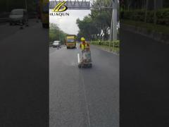 road paint marking