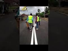 Thermoplastic road marking powder paint for road marking