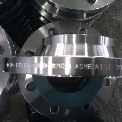Cina Acciaio inossidabile a 8 pollici della flangia AISI 304/L del collo della saldatura PN16 di BACCANO 2633 in vendita