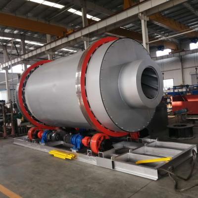 Cina Asciugatrice di sabbia a tre tamburi di potenza da 50-100kw in materiale SS304 per asciugatura rotativa in vendita