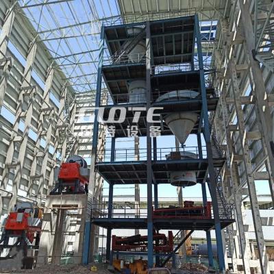 Chine Une usine de lavage de sable de 50 TPH à tension personnalisée avec séparateur magnétique en Indonésie à vendre