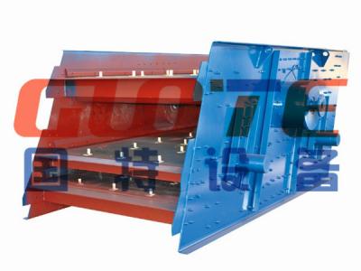 Cina Controllo video fornito 75kw Mining Linear Vibrating Screen per la linea di triturazione della pietra in vendita