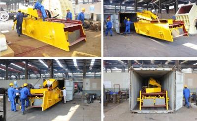Cina Stazione mobile di screening ad alta portata Piccole macchine per la produzione di separatori minerari in vendita