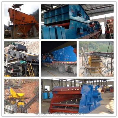China High Frequency Circular Vibrating Screen for Sand Stone Rock Ore Stainless Steel Build for sale