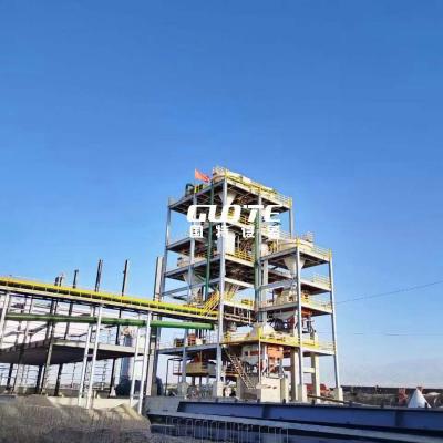 China Silica zand wasmachine fabriek met output grootte 40-120 mesh en screening functie Te koop