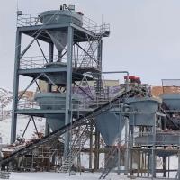 China Glass Sand Making Function Silica Sand Processing Plant with Sand Washer Function for sale