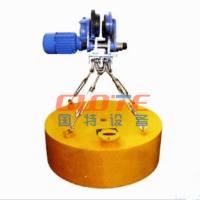 China Automatic Cleaning Cross Belt Electromagnetic Separator for Iron Separation for sale
