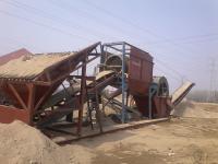 China Industrial Sand Soil Sorting Machine Drum Roller Trommel Screen with Automatic Cleaning for sale