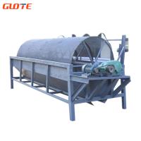China Industrial Sand Soil Sorting Machine Drum Roller Trommel Screen with Automatic Cleaning for sale