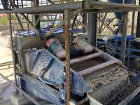 China Different Model Fine Sand Washing Linear Dewatering Vibrating Screen for sale