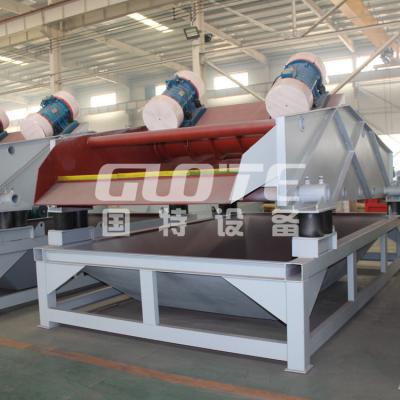 China Ecrã de remoção de água do motor de vibração vertical personalizado para classificação precisa de minério à venda