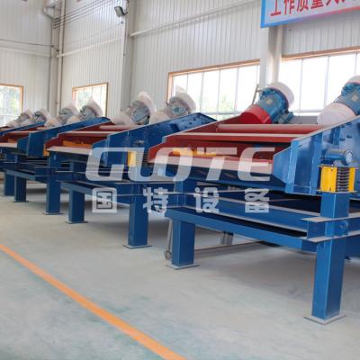 China Ecrã de remoção de água do motor de vibração vertical personalizado para classificação precisa de minério à venda