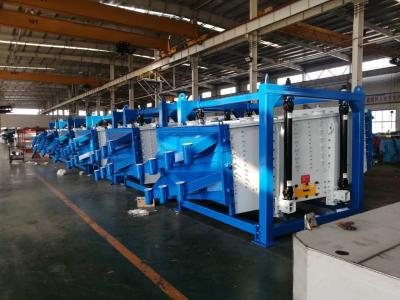 China 1000*3000mm Sieve Size Vibrating Screen Classifier for Quartz Stone Production Line for sale
