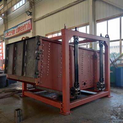 China Video-uitgaande-inspectie met hoogfrequente trillingsscherm voor steenbreker Te koop