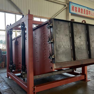 China Video-uitgaande-inspectie met hoogfrequente trillingsscherm voor steenbreker Te koop