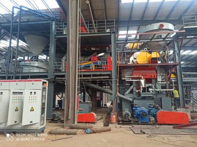 Cina Linea di lavorazione delle materie prime che trasforma pietre rocce e minerali in sabbia di grado vetro in vendita