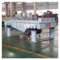 China Linear Screen Vibrating Shaker Separator Sieve Analysis Sieves Soil Sifter Machine for sale