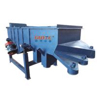China Engine Operated Linear Gyratory Screen Sieve Sand Vibrating Machine for sale