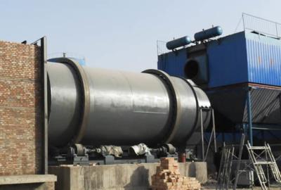 Cina Asciugatrice di sabbia al quarzo con tamburo rotativo a tre passaggi e 15-18% di gestione iniziale dell'umidità in vendita