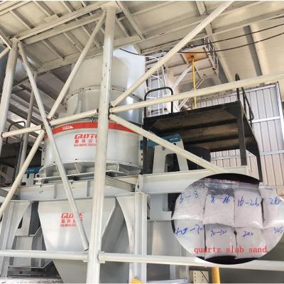 China Máquina de fabricação de areia de quartzo com certificado 9001 a preços acessíveis à venda