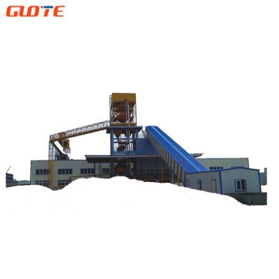 China Máquina de fazer areia com separador de gravidade para processamento de minério de ferro Triturador de pedra Linha 4 à venda