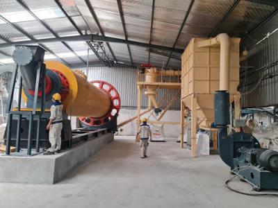 Cina 1-50T/H Capacità Energia Estrazione di silice Sanda di rottura mulino a sfere Molino a sfere di calcare in vendita