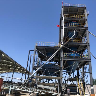 China Instalação de processo de moagem de areia de sílica para lavagem e classificação de areia de grau de vidro à venda