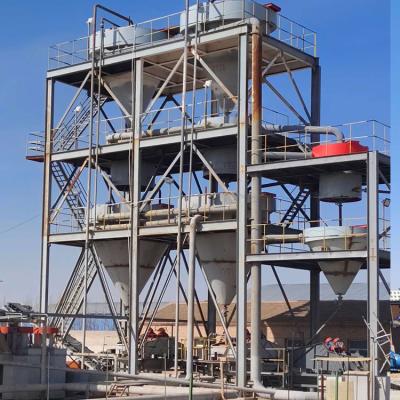 Cina Impianto di lavorazione della sabbia di silice pura Capacità 0-100tph Impianto di pulizia della sabbia mineraria di quarzo in vendita